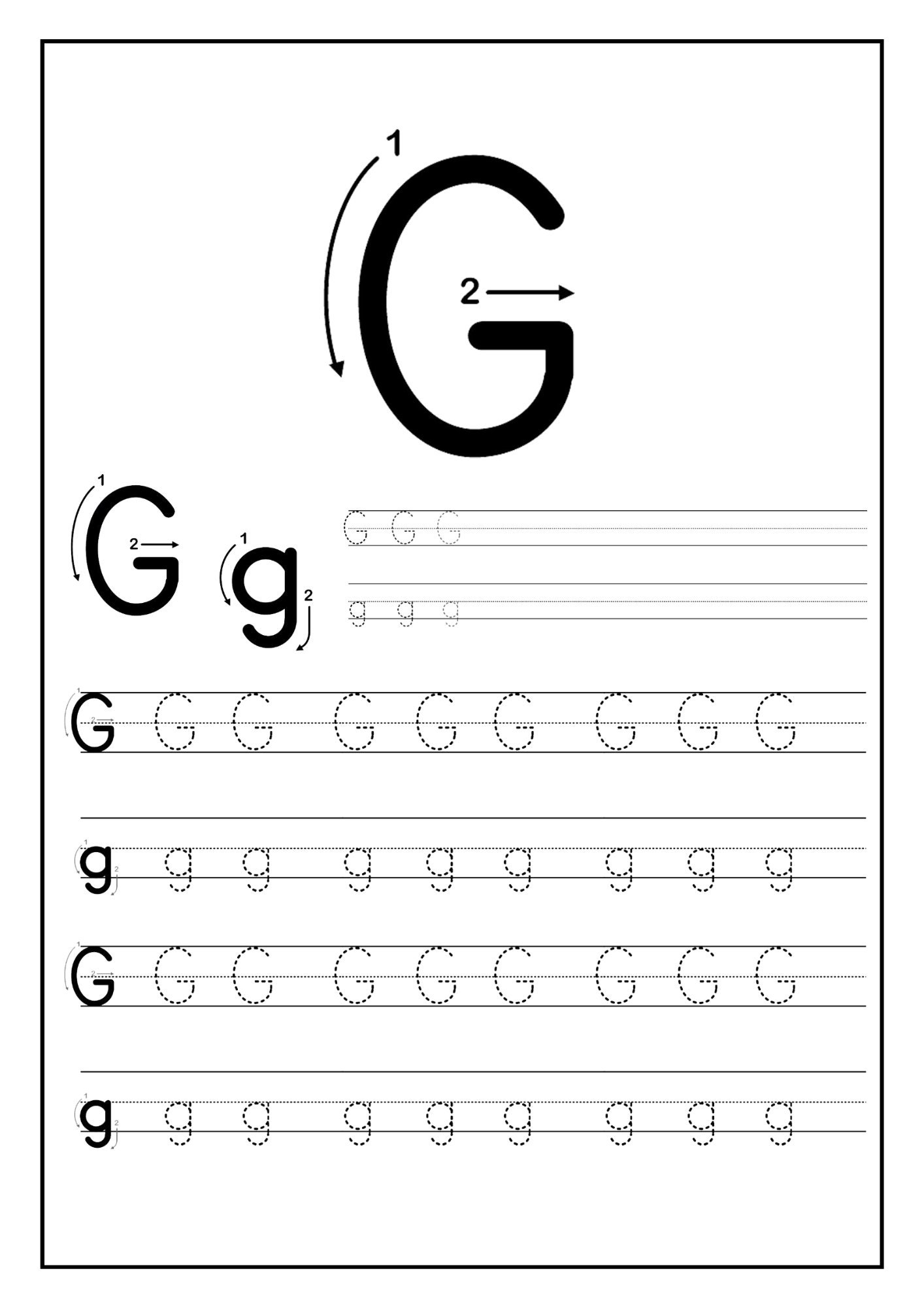 Alphabet Tracing Worksheets Alphabet Tracing Printable Alphabet Letter ...