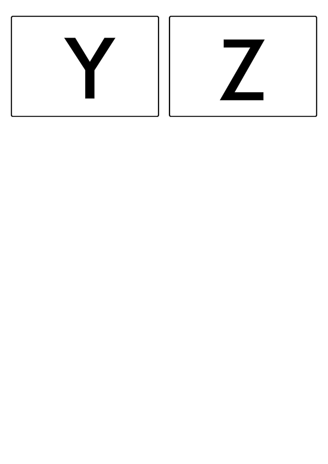 Uppercase Alphabet Flash Cards: Printable Literacy Aids (digital ...