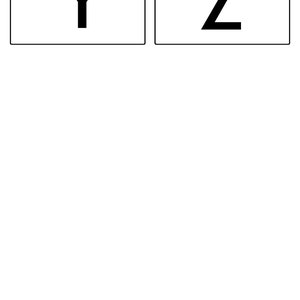 Uppercase Alphabet Flash Cards: Printable Literacy Aids (digital ...