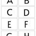 Uppercase Alphabet Flash Cards: Printable Literacy Aids (digital ...