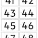 Number Flash Cards 1-100: Printable Numeracy Aid (digital Download) - Etsy
