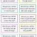 Would You Rather Game: Fun Family Conversation Starters (PDF) - Etsy