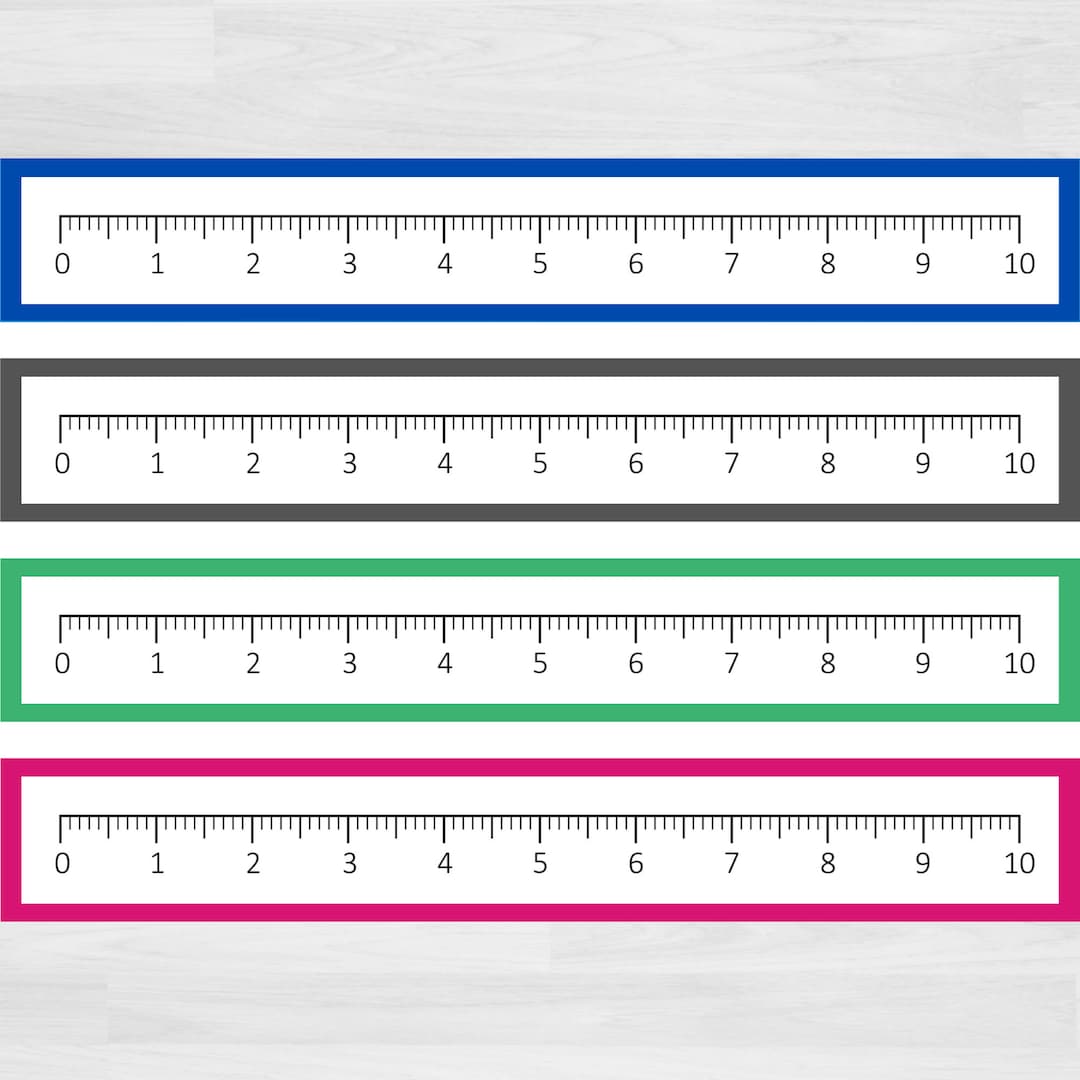 Printable Number Line 0-10: Colorful Classroom Teacher Resource (PDF ...