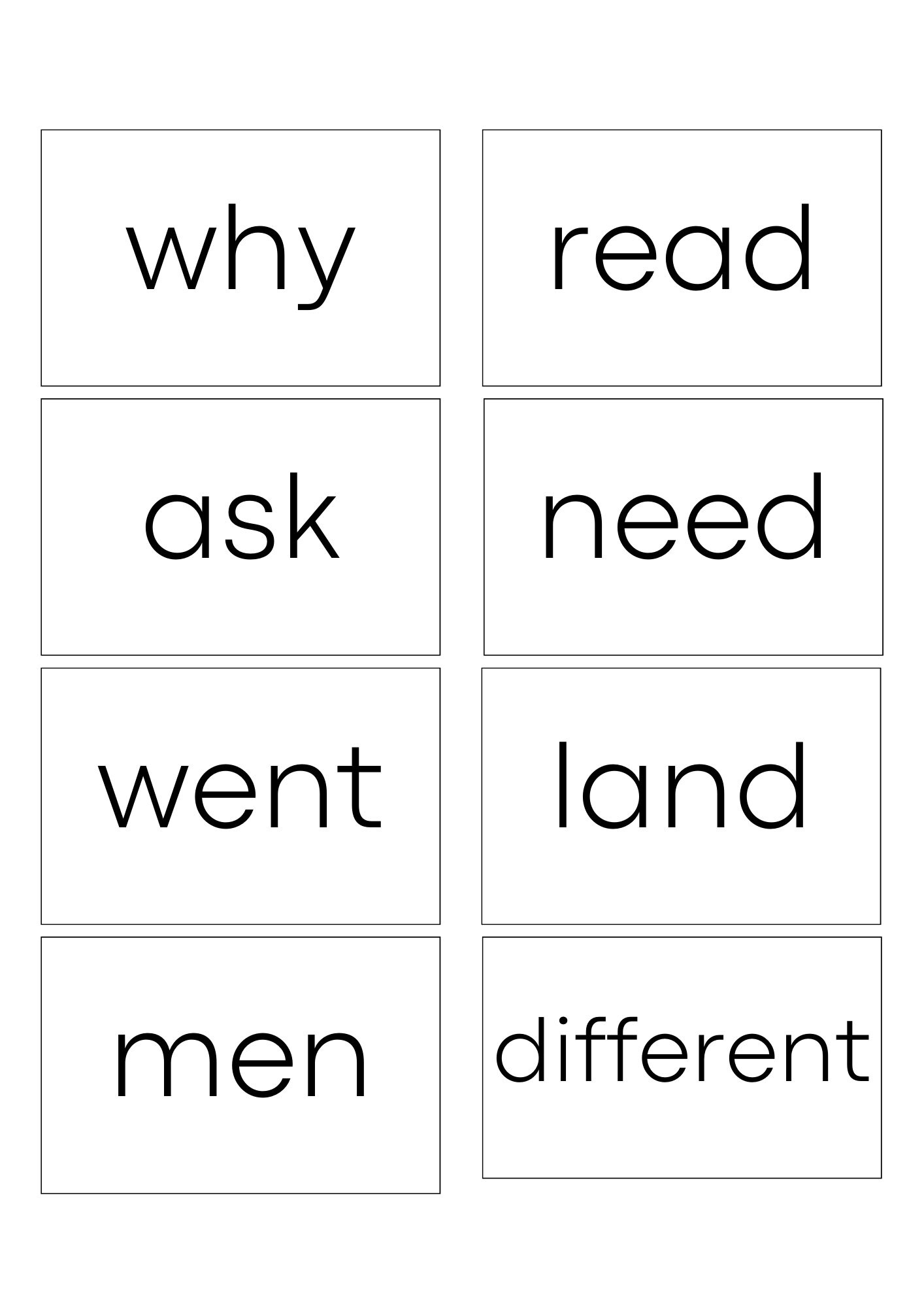 Fry Sight Words: Second 100 Flashcards (digital Download) - Etsy