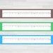 Printable Number Line 0-30: Teacher Classroom Homeschool Resource ...