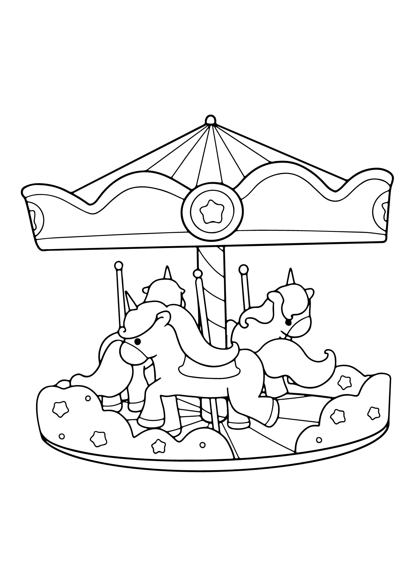 Circus Coloring Book Circus Coloring Pages Printable - Etsy