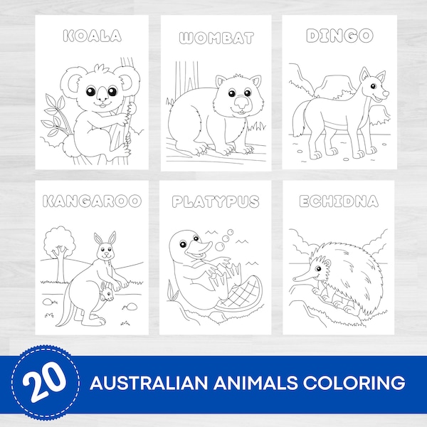 Australian Animals - Etsy Australia