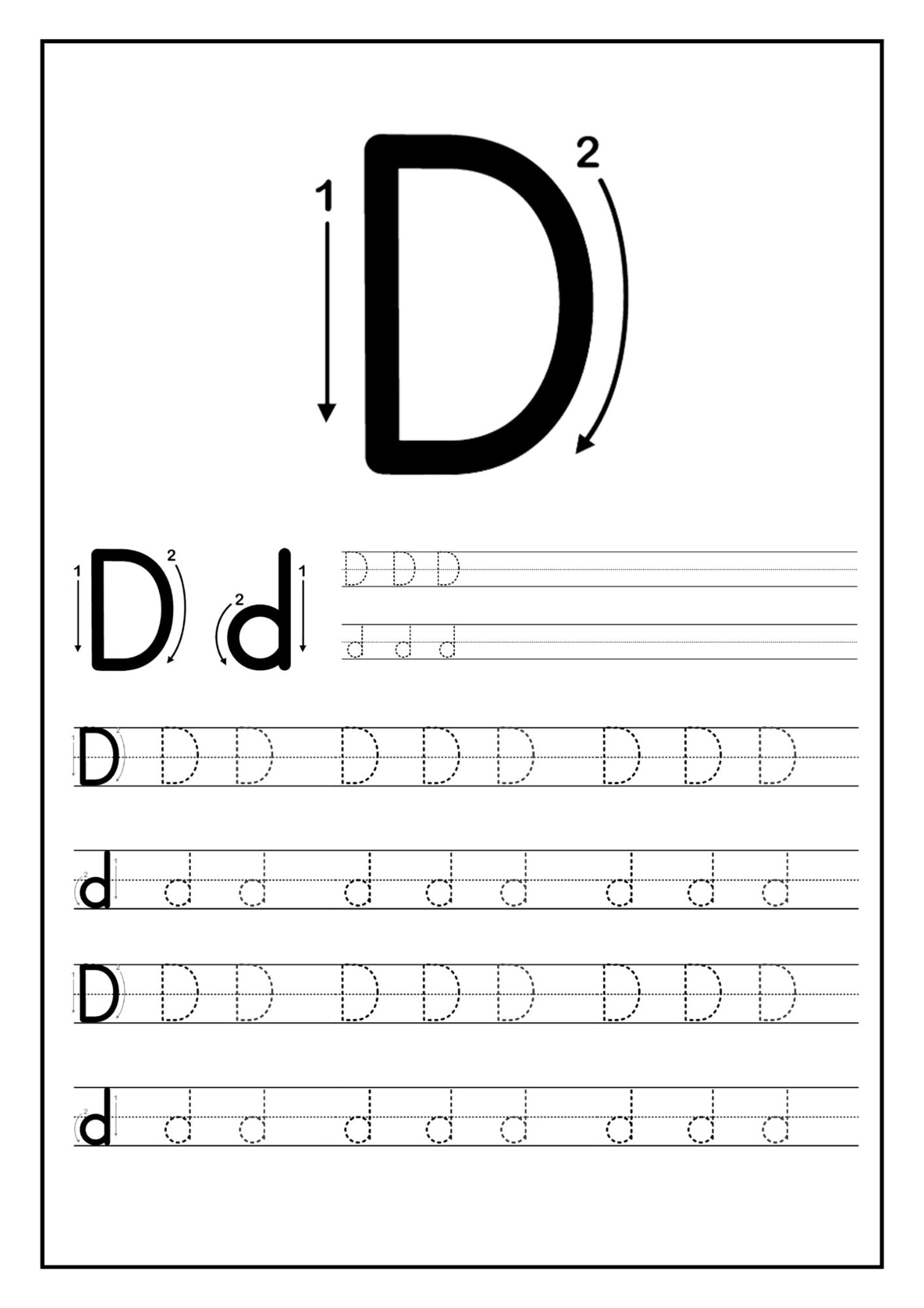 Alphabet Tracing Worksheets | Alphabet Tracing Printable | Alphabet ...