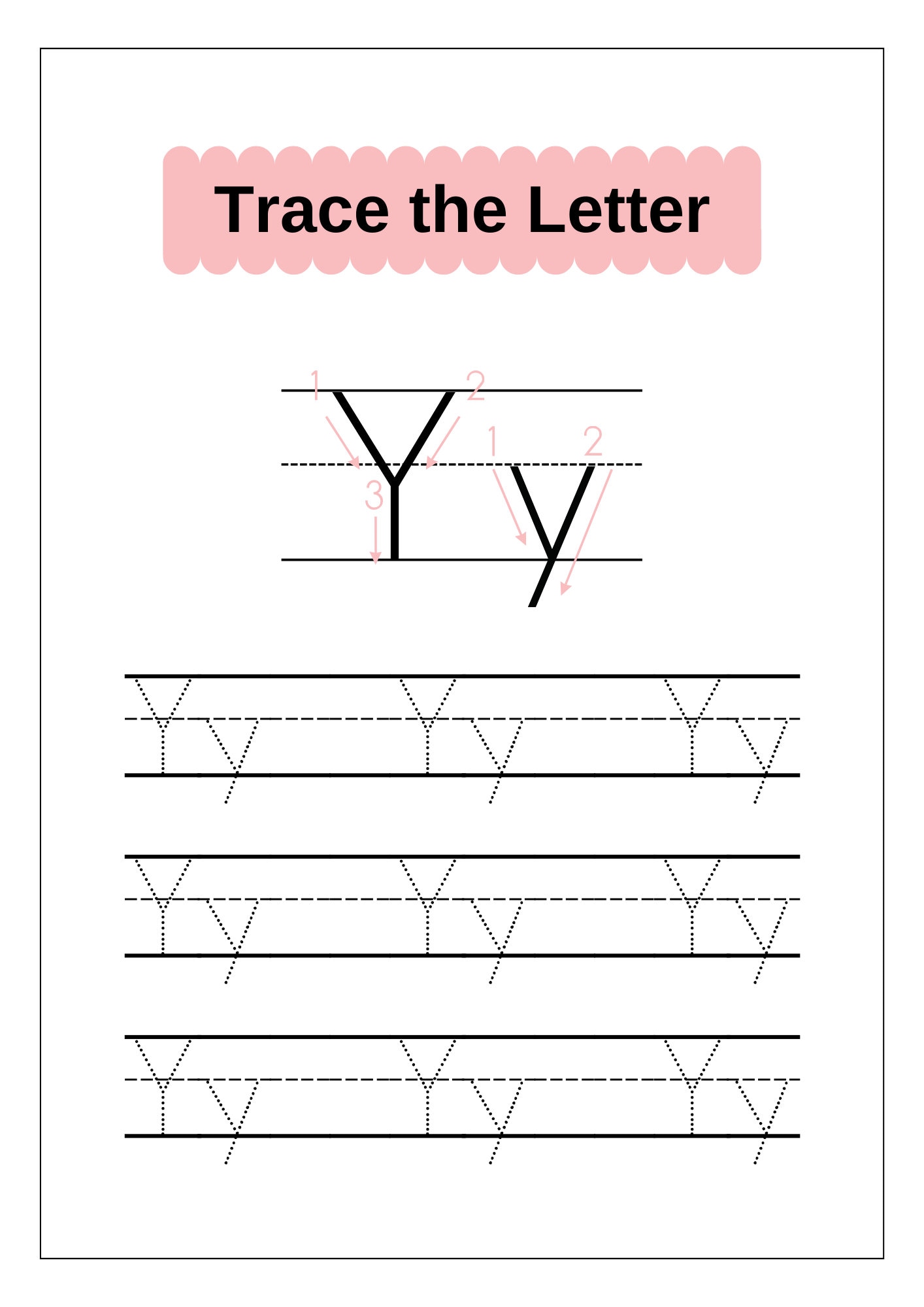Alphabet Tracing Worksheets Alphabet Tracing Printable Alphabet Letter ...