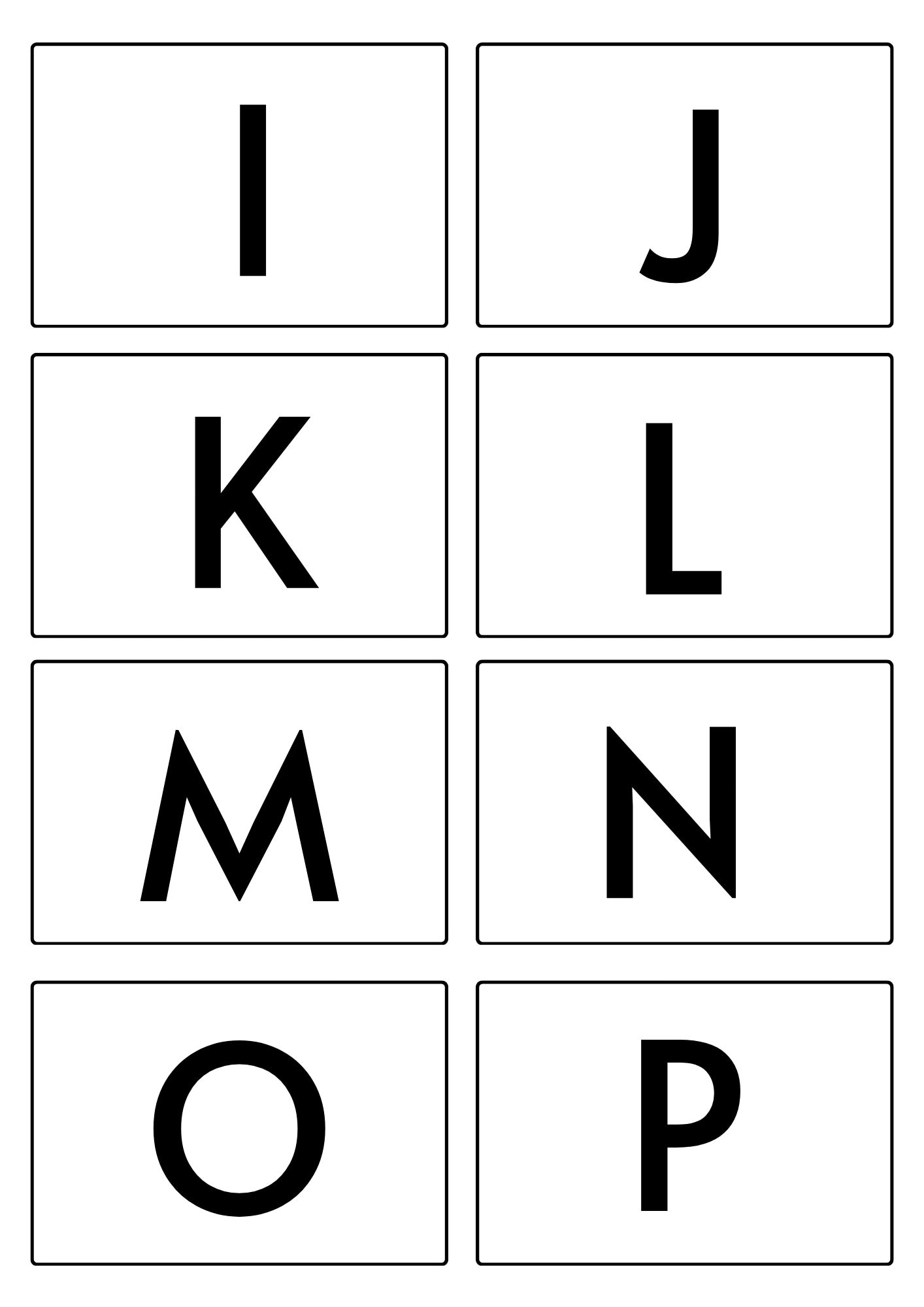 Alphabet Cards Alphabet Flash Cards Printable Literacy Aids Printable ...