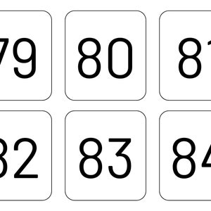 Numbers 1-100 Flashcards | Count to 100 | Learn to Count | Math ...