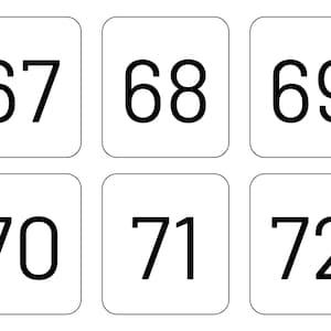Numbers 1-100 Flashcards | Count to 100 | Learn to Count | Math ...