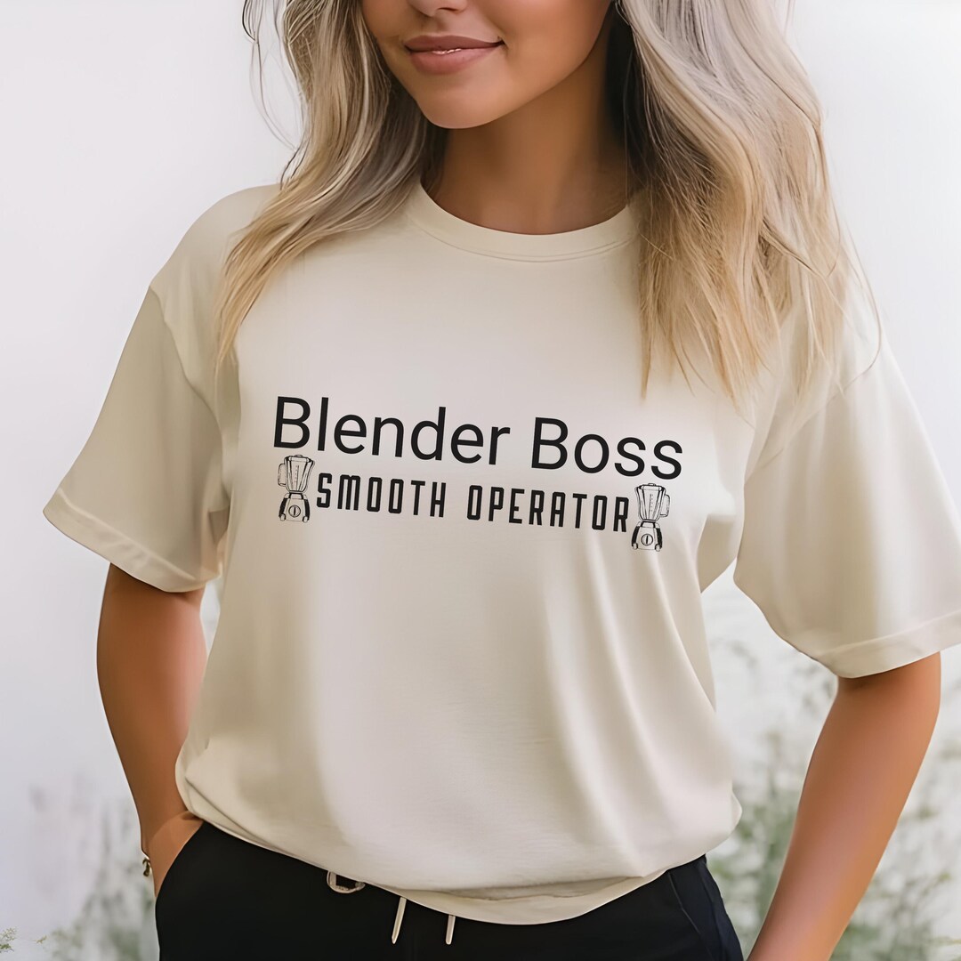 Smooth Operator Blender Boss Shirt Oversized Shirt Comfort Colors T ...