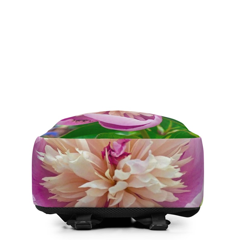 Perfectly Pink Peony Minimalist Backpack - Etsy