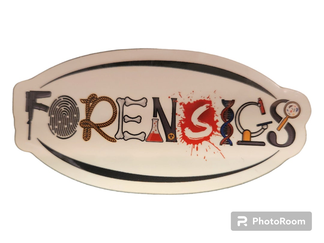 3" Forensics Specialties Vinyl Sticker - Etsy