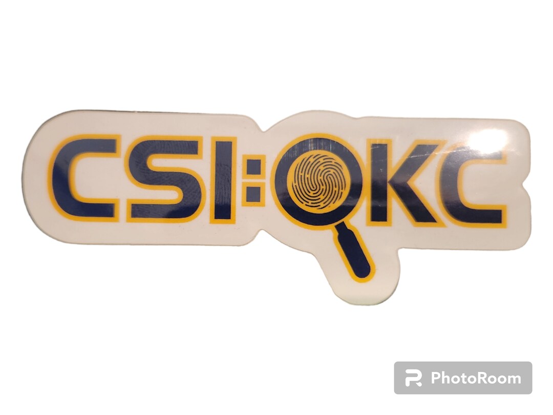3" Forensic Csi Okc Vinyl Sticker - Etsy