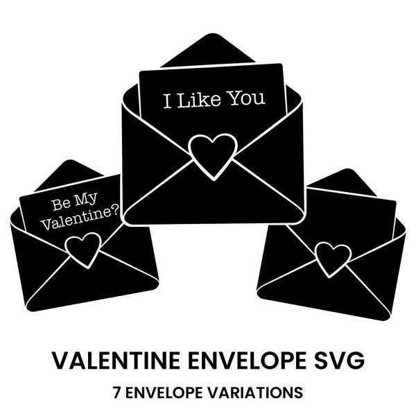 Valentine Envelope - Etsy