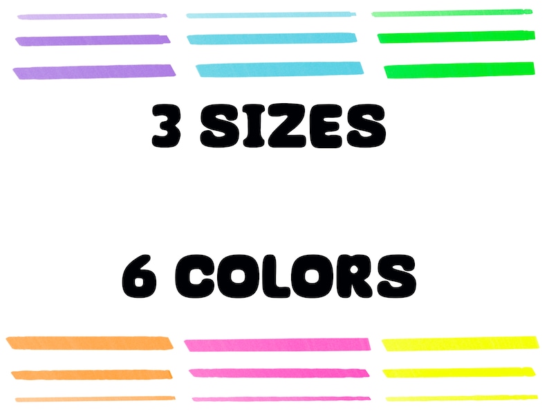 Procreate Highlighter Brushes, Realistic Highlighter Brushes for ...