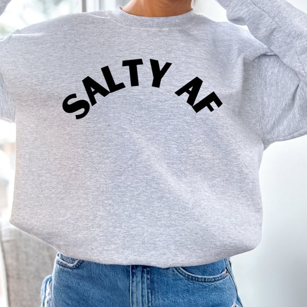Salty Af Shirt - Etsy