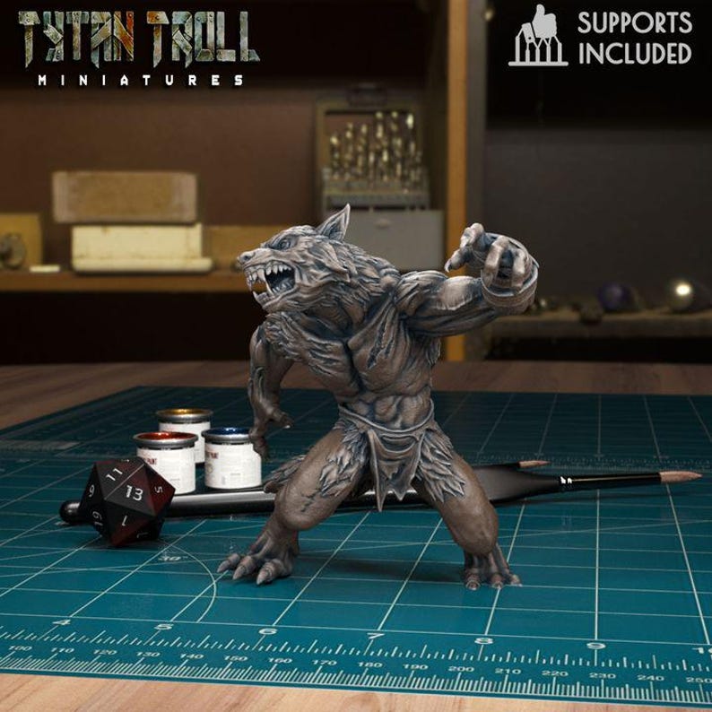 Werewolf Bundle Pack Wolf Wolves Creatures Monsters Werewolves Dnd ...