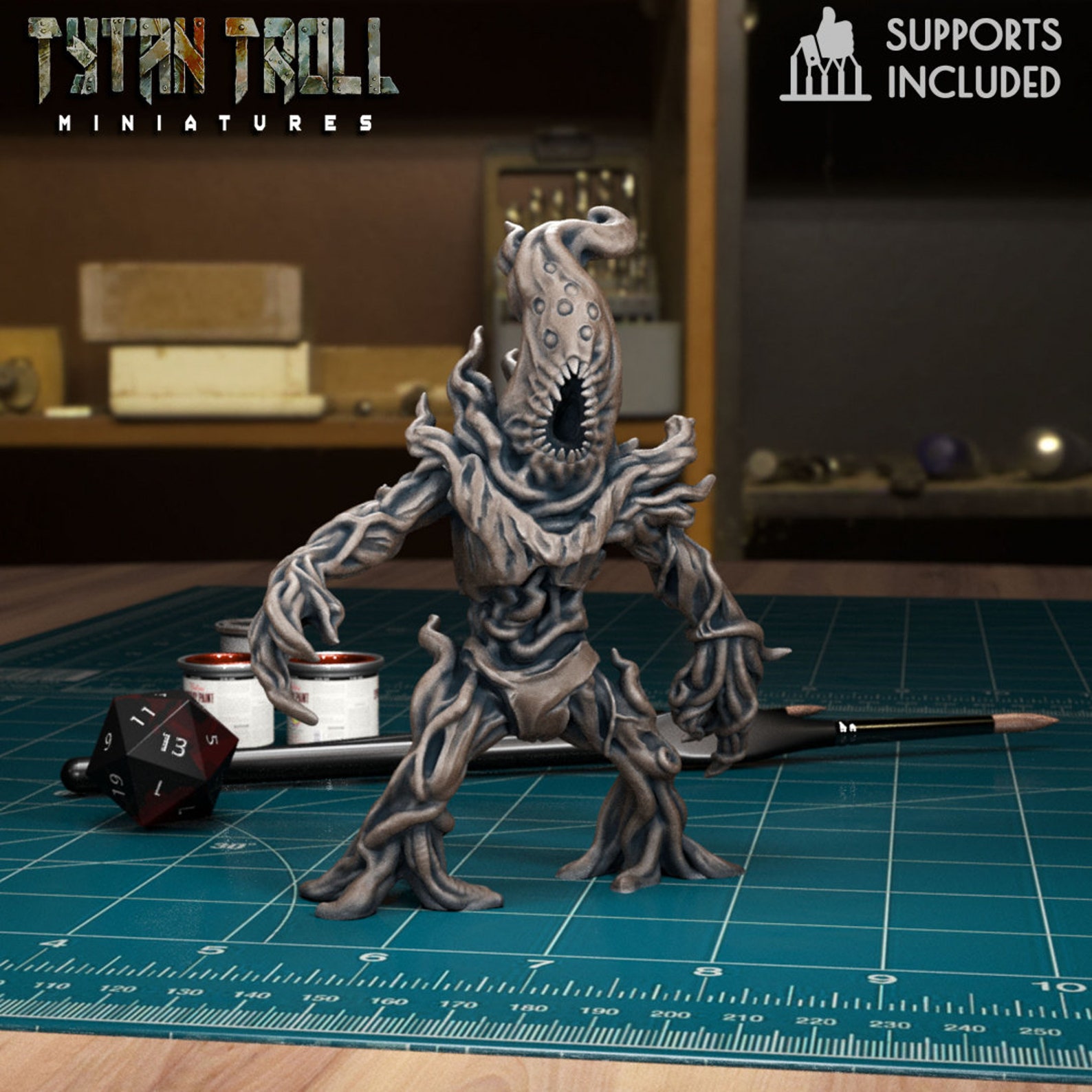 Tree Blight Ent Type Creature Monster Fantasy Dnd Miniature TTRPG ...