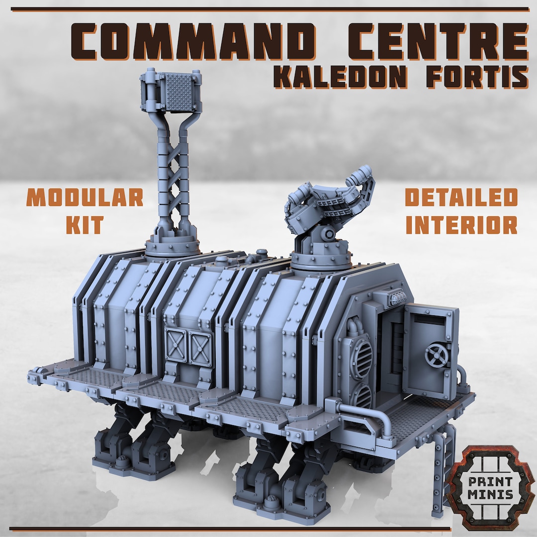 Command Center Headquarters HQ Wasteland Home Base Metal Scatter ...