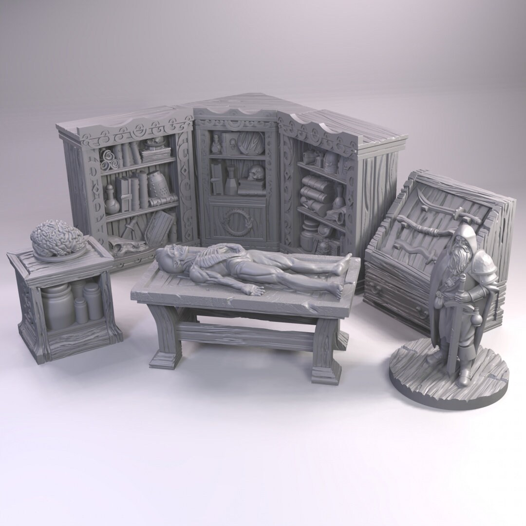 Monster Hunter Corner Room Examination Weapons Figure Book Shelves ...