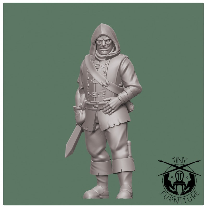 Bandit Camp Scatter Terrain D&D Pathfinder TTRPG Resin Print Fantasy ...