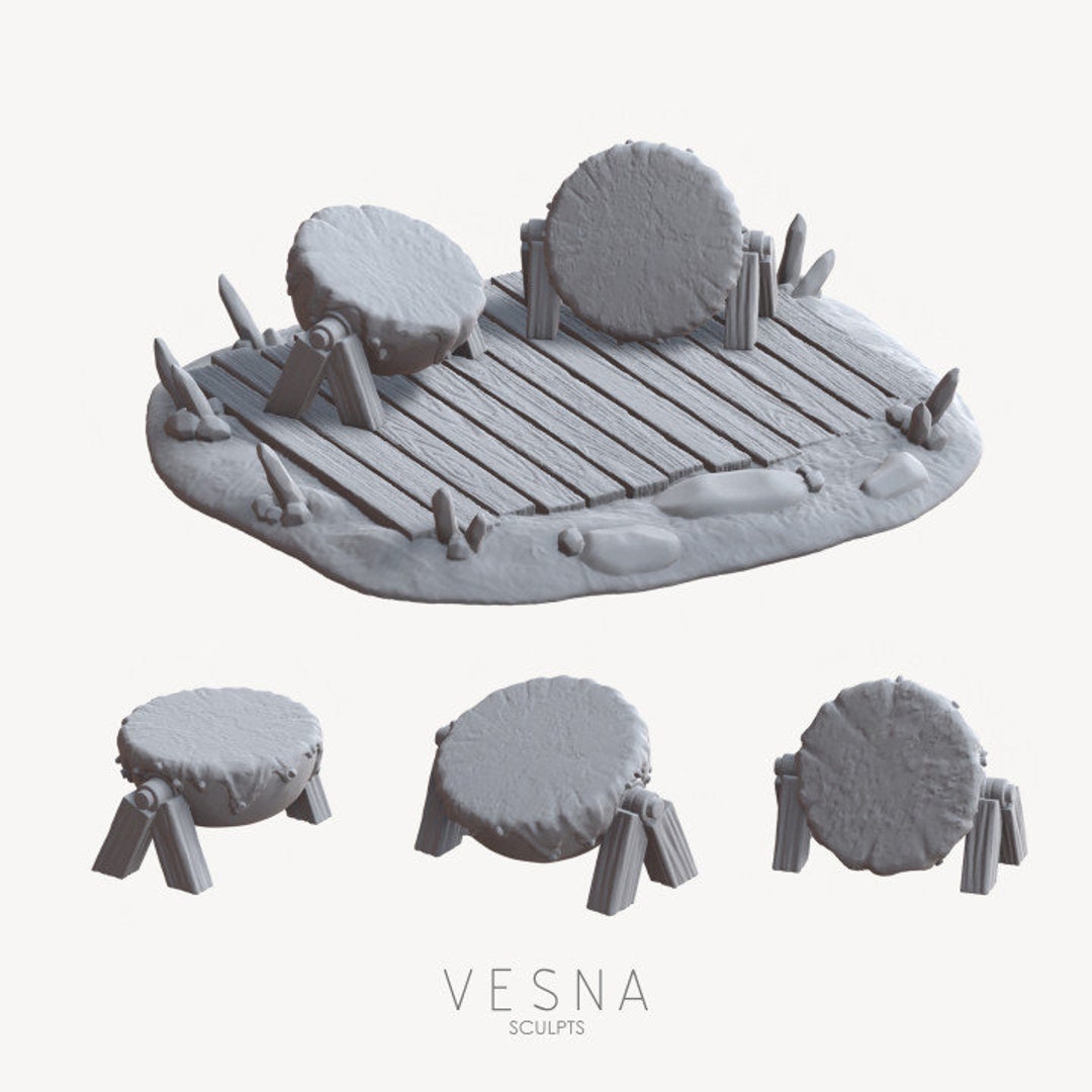 War Drums Tribal Orc Goblin Jungle Forest Woods Scatter Terrain Scenery ...