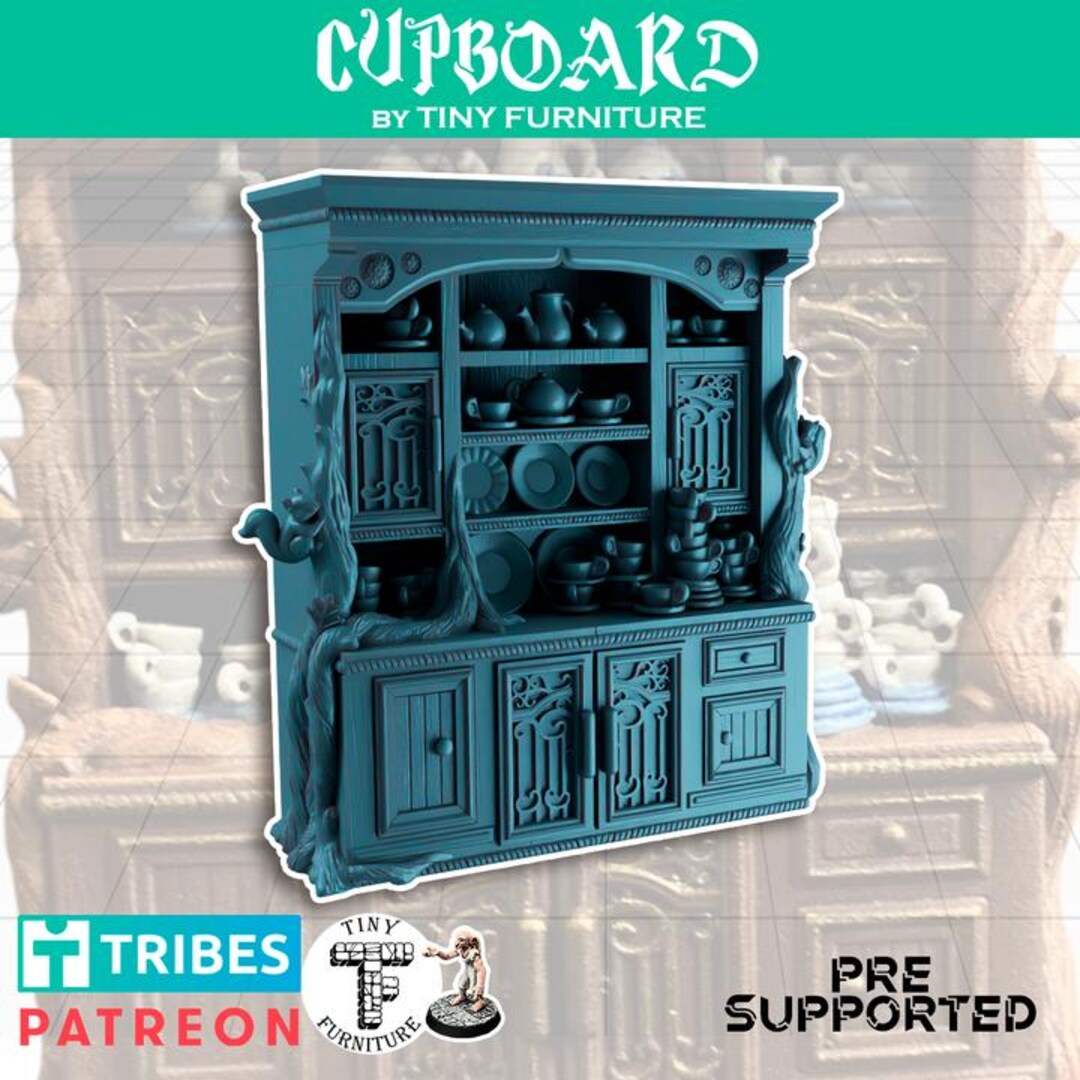 Cupboard Shelving Shelf Curio Cabinet House Plates Decor Scatter ...