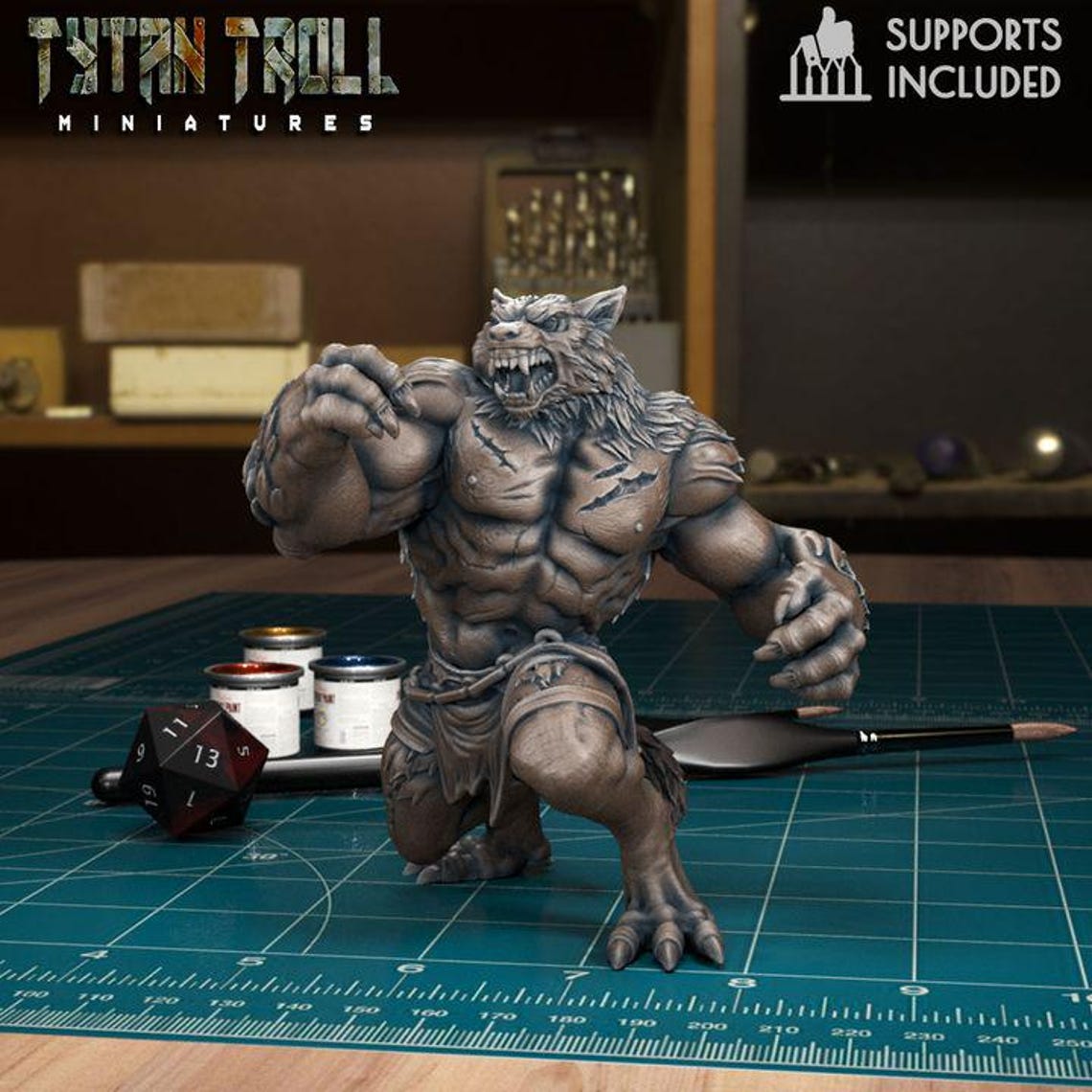 Werewolf Bundle Pack Wolf Wolves Creatures Monsters Werewolves Dnd ...