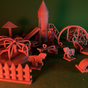 Soviet Era Playground Park Metal Old School Scatter Terrain Scenery ...