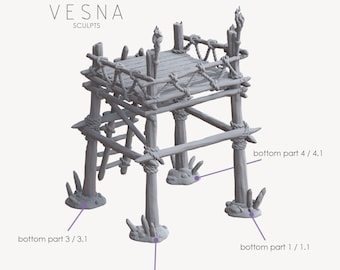 Dead Tree Premium 3D Printed Fantasy Tabletop Miniatures - Etsy