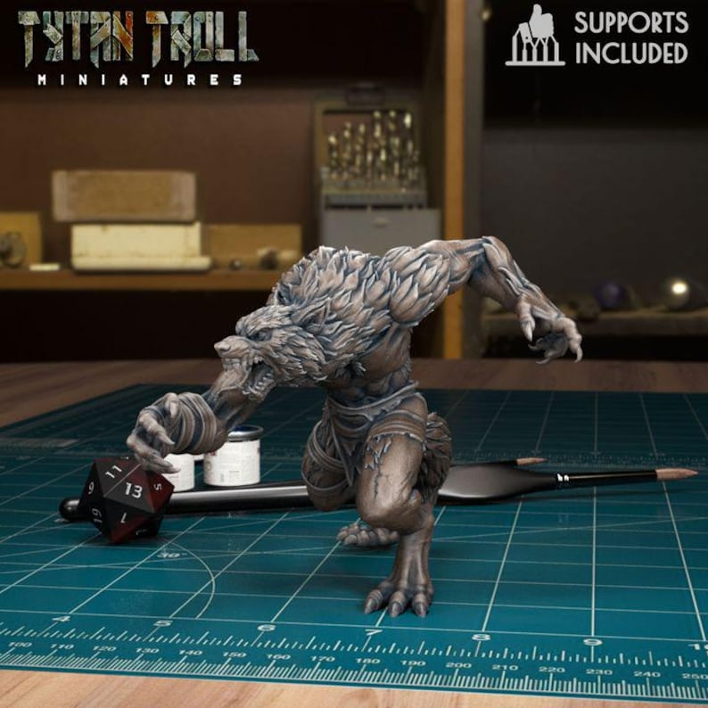 Werewolf Bundle Pack Wolf Wolves Creatures Monsters Werewolves Dnd ...