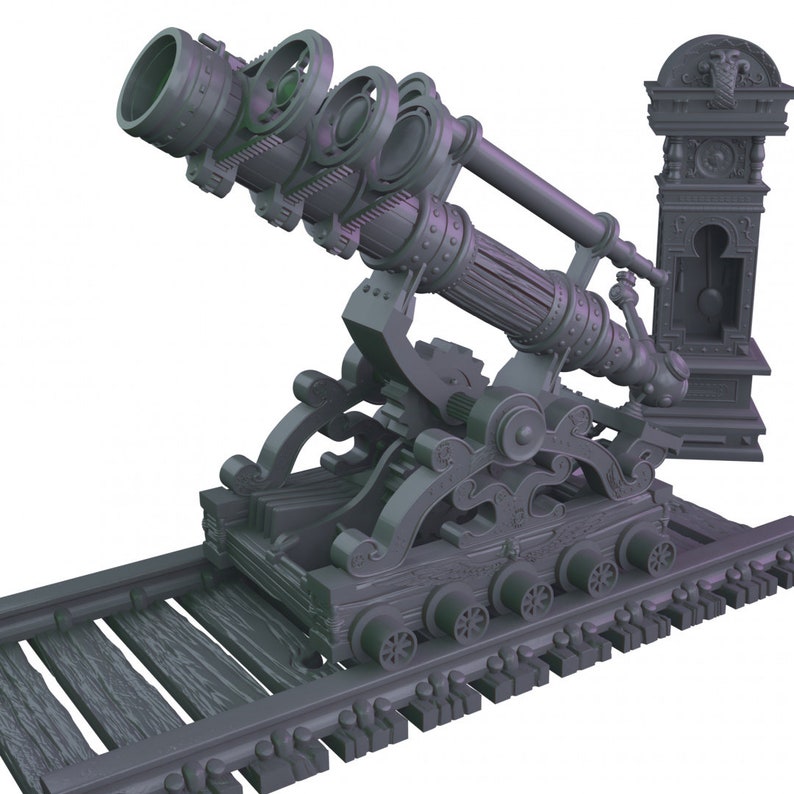 Astronomers Room Telescope Globe Medieval Wizard Scatter Terrain ...