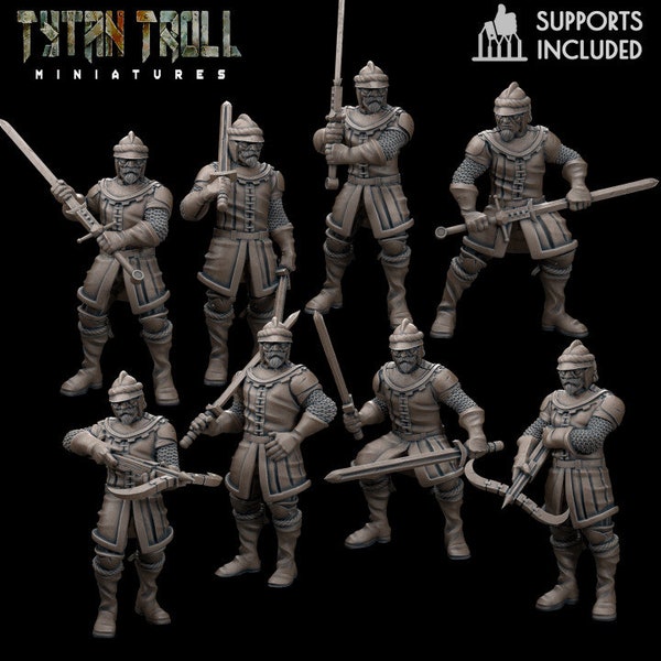 Medieval Soldiers Miniatures - Etsy