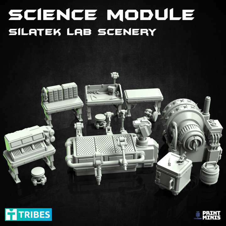 Evil Lab Science Scatter Terrain Scenery Landscape TTRPG Fantasy Dnd ...