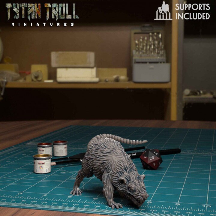 Giant Rats Monsters Creatures Scatter Terrain Scenery Landscape Dnd ...