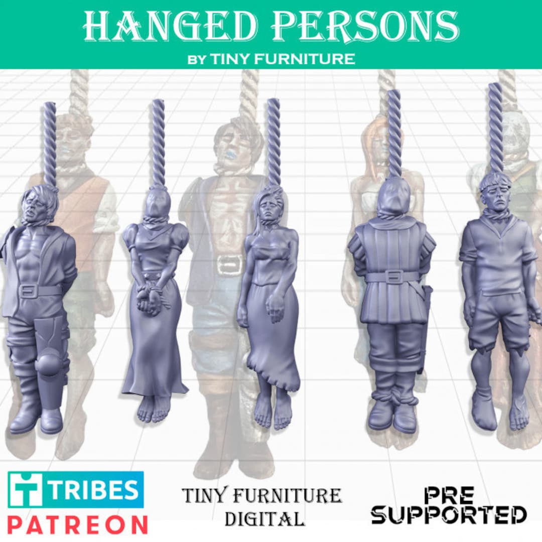 Hung Casualties Hanging Bodies Dead Markers Execution Torture Chamber ...