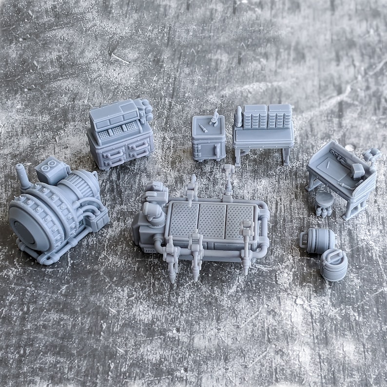 Evil Lab Science Scatter Terrain Scenery Landscape TTRPG Fantasy Dnd ...