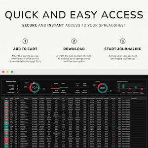 Simple Trading Journal 2024 Backtesting Strategy Excel Planner Crypto ...