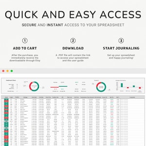 Simple Trading Journal 2024 Backtesting Strategy Excel Planner Crypto ...