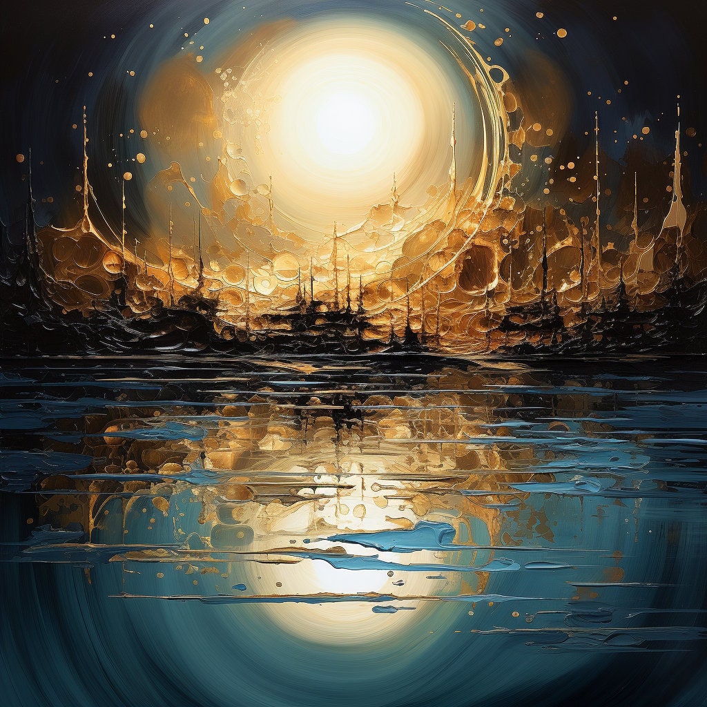 Printable Home Decor, Fantasy Digital Poster Wall Art Gift ...