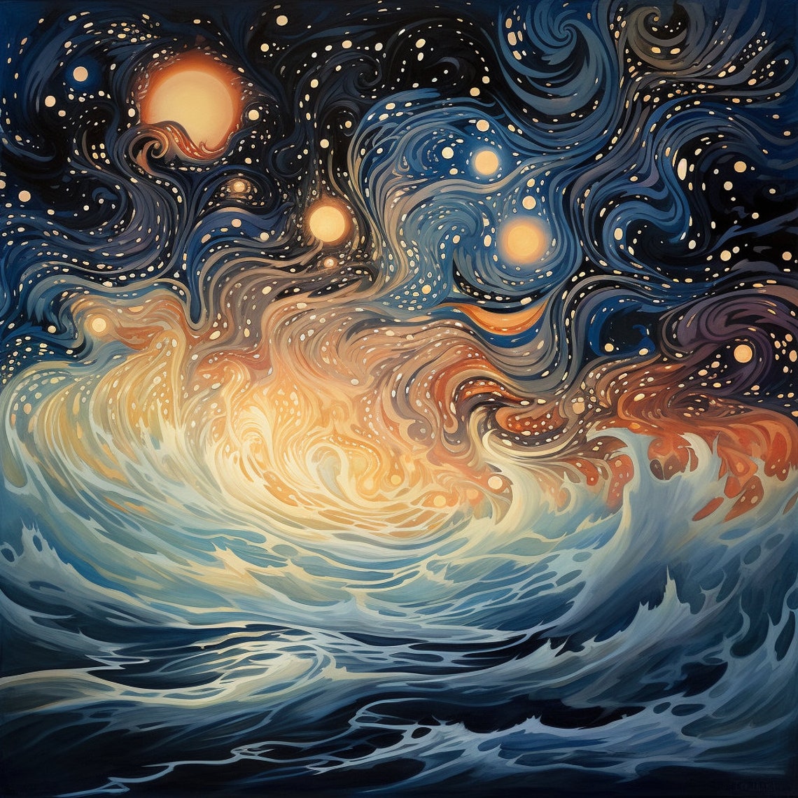 Printable Home Decor, Fantasy Digital Poster Wall Art Gift ...