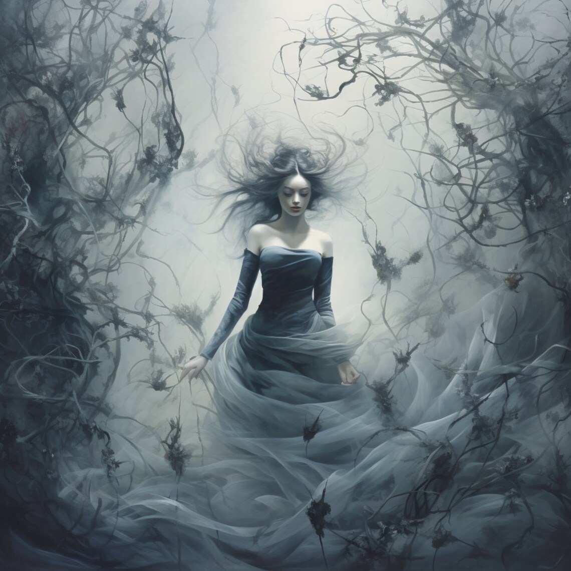 Printable Home Decor, Fantasy Digital Poster Wall Art Gift ...