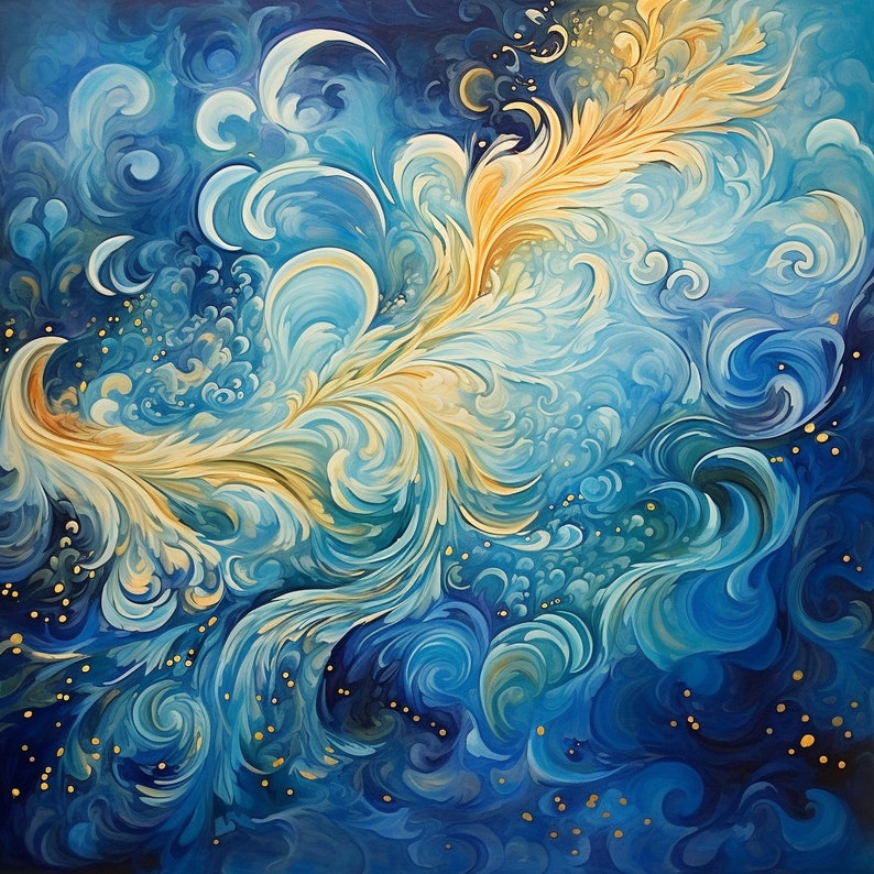 Printable Home Decor, Fantasy Digital Poster Wall Art Gift ...