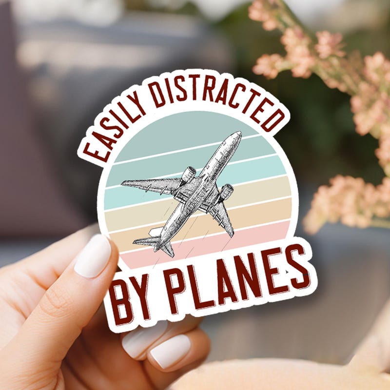 Airplane Stickers - Etsy