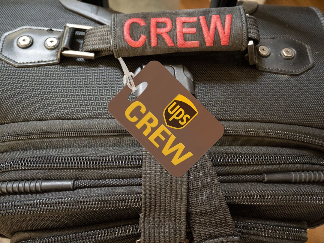 UPS Air Crew Luggage Tags, Shipped FREE, B747 , B757, B767. MD11, A300 ...