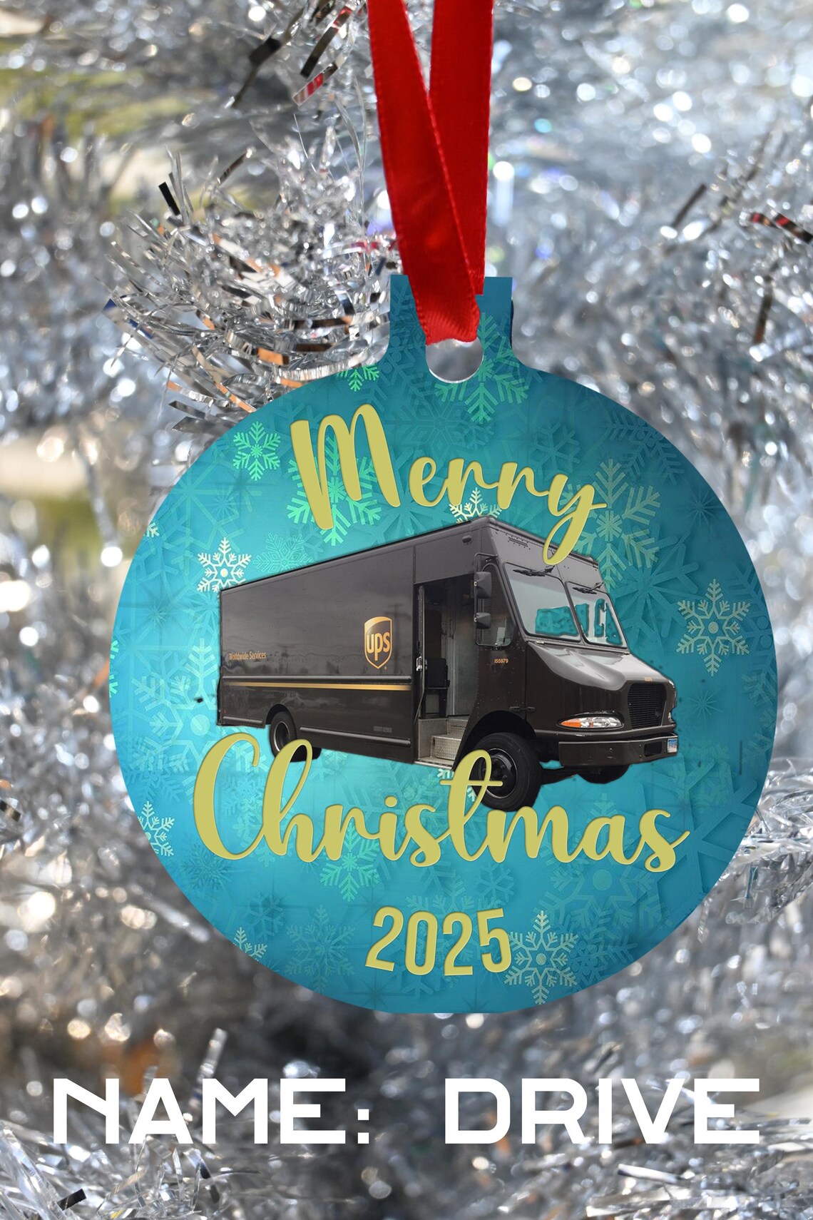 UPS Delivery Driver and Truck Drivers Merry Christmas / Happy Holidays ...