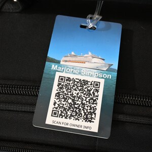 Royal Caribbean International Cruise Ship Luggage Bag Tags With Your ...